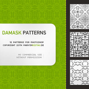 Damask Patterns - Free PAT Download | MPB