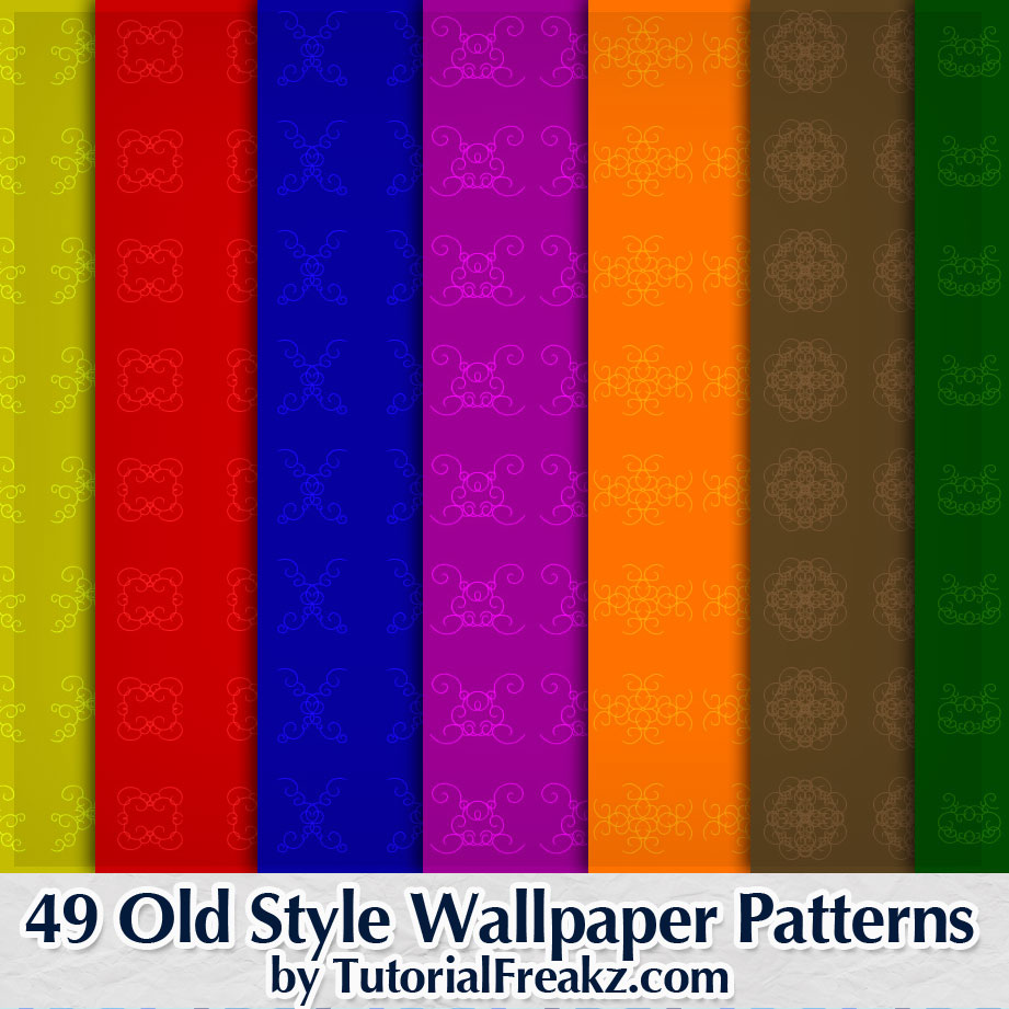 49 Old Style Wallpaper Patterns - Free PAT Download | MPB