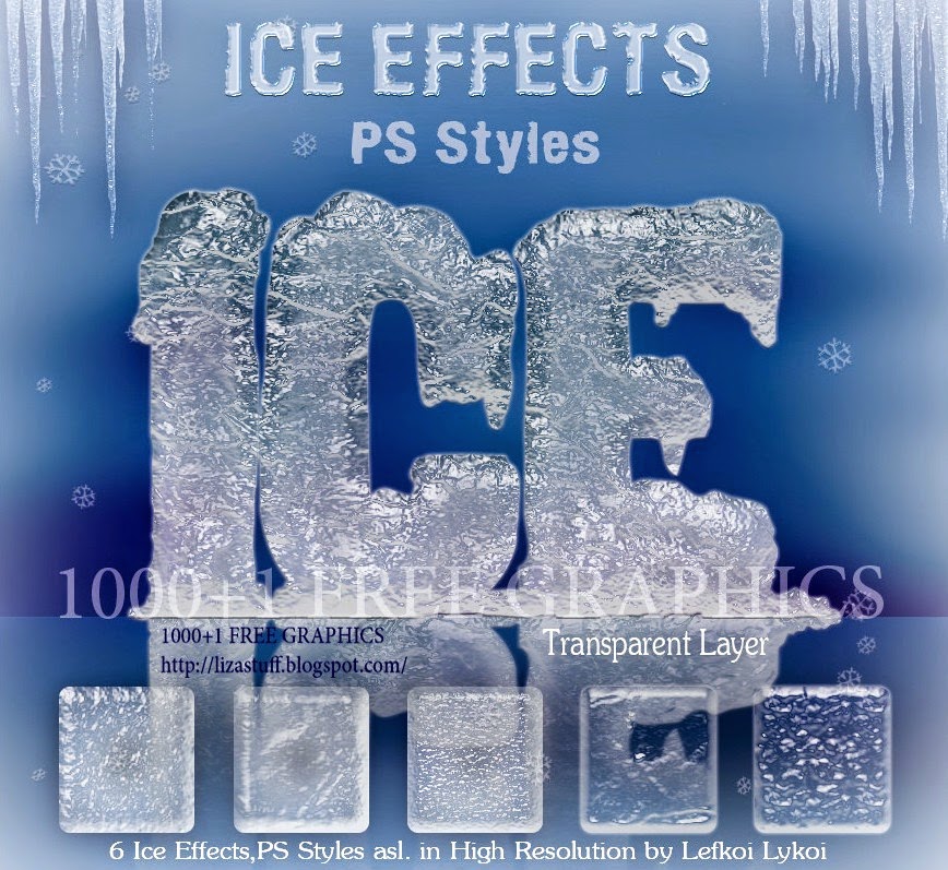 Ice Effect Photoshop Styles - Free Styles-gradients Download | MPB