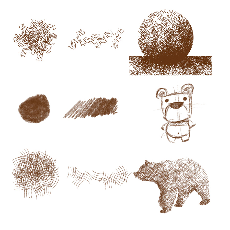 Small Draw Free Brushes - Free ABR Download | MyPhotoshopBrushes