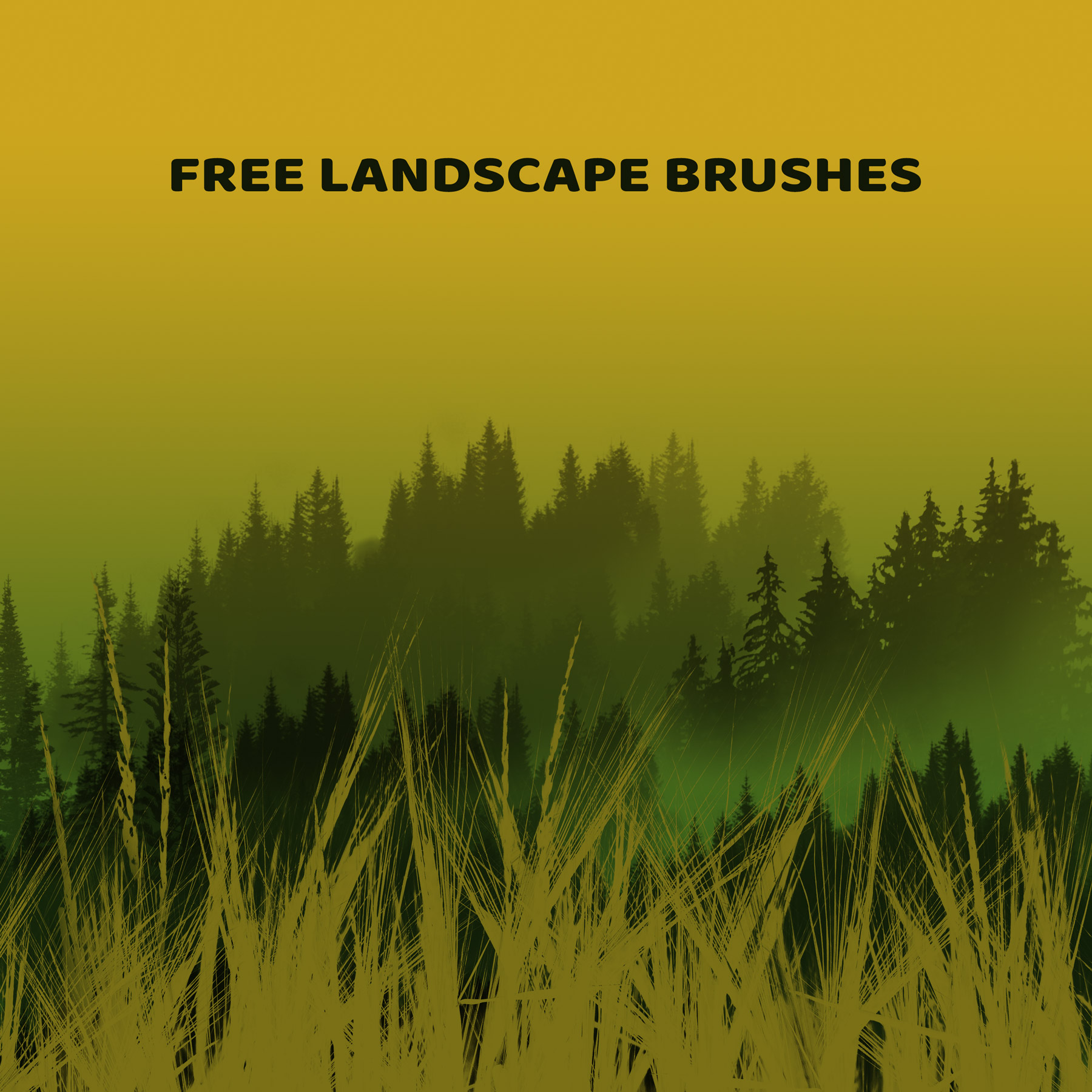 Landscape Brushes - Free ABR Download | MPB