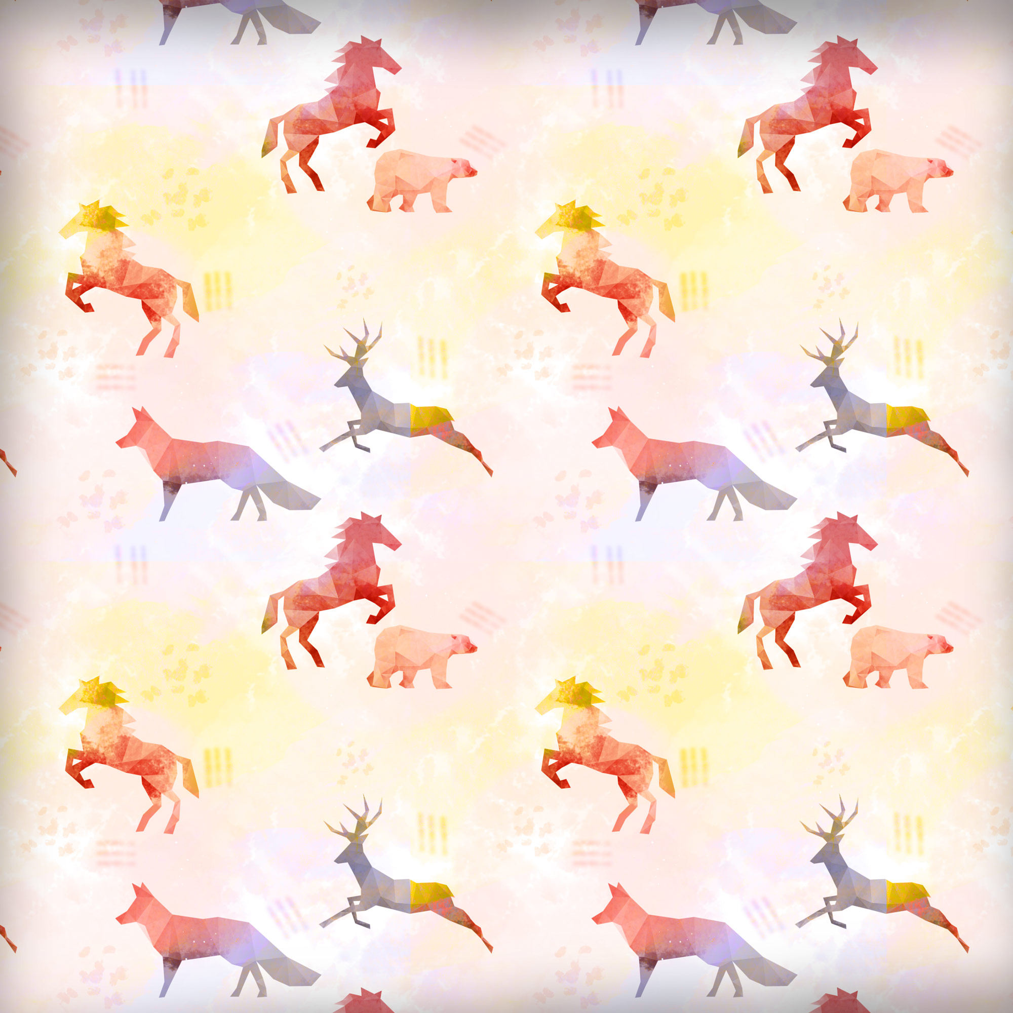 Geometric Animals Patterns - Free PAT Download | MPB