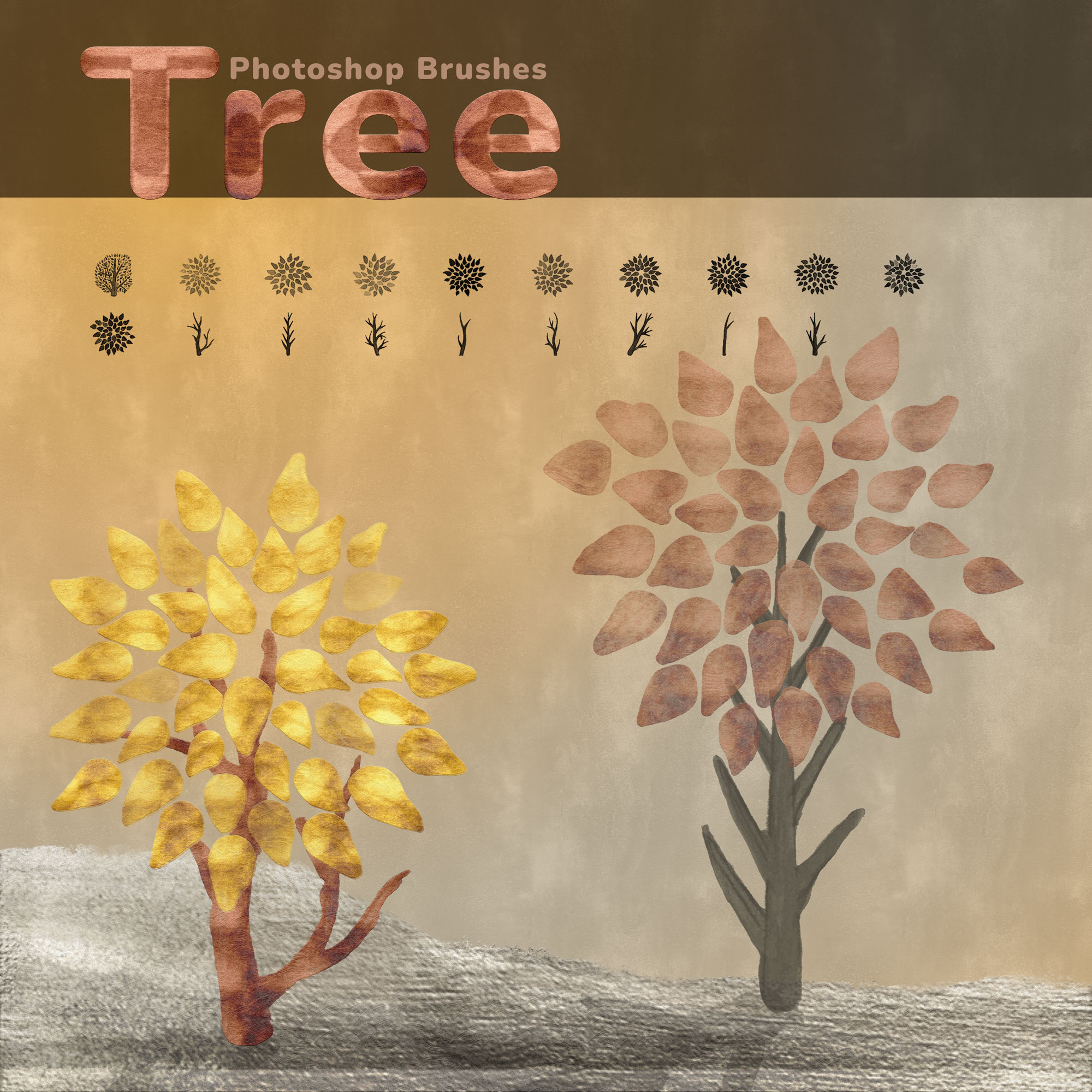 19 Free Tree Brushes - Free ABR Download | MPB